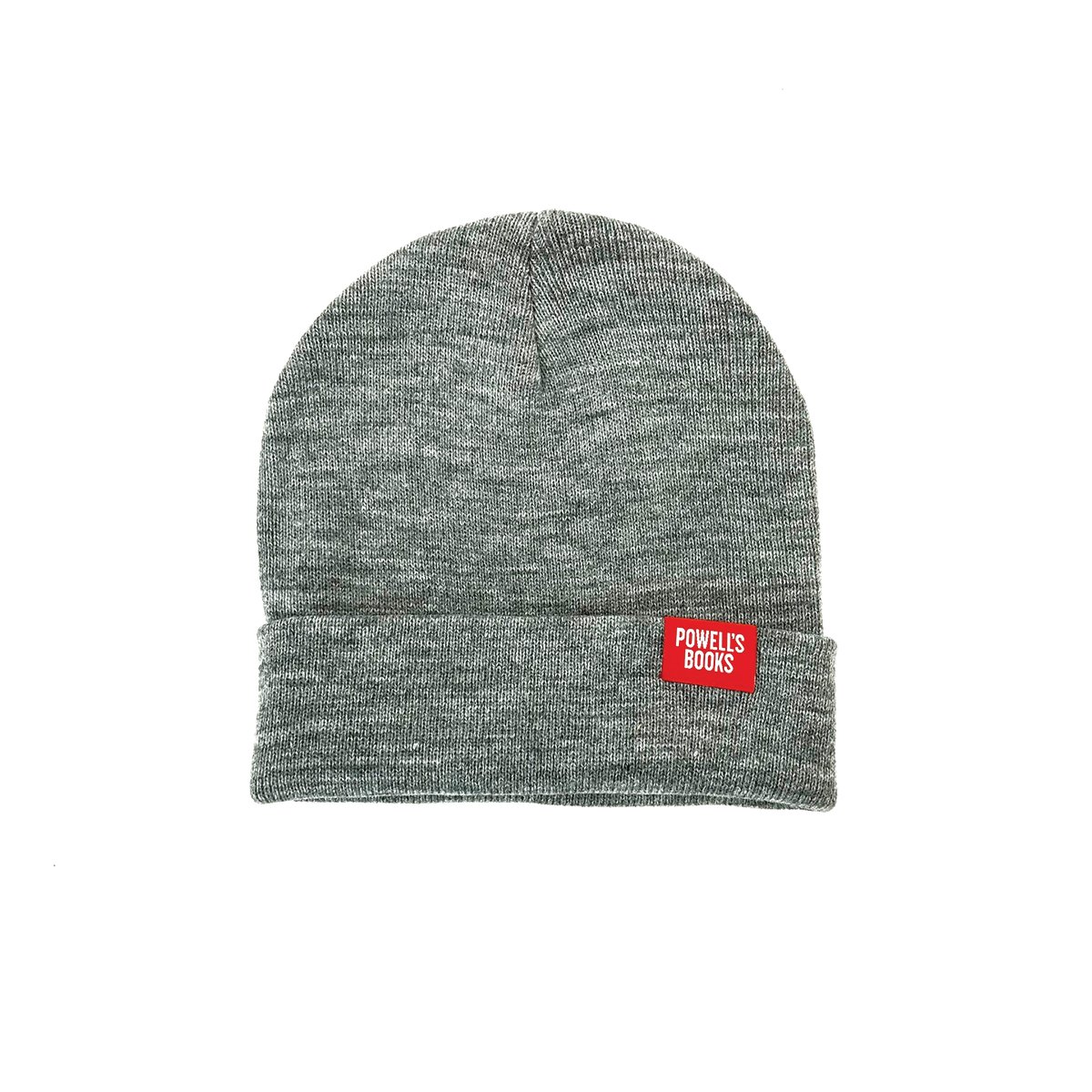 Powell's Logo Burnside Beanie - Grey | Powell's Books