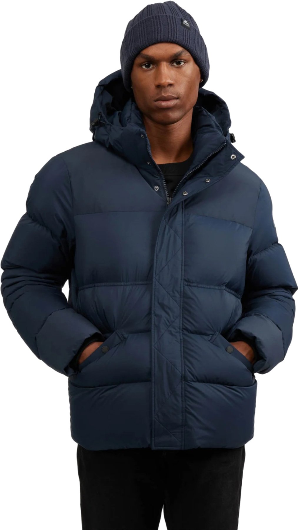 Pajar Titan Mixed-Media Puffer Jacket with Removable Hood - Men’s | The ...