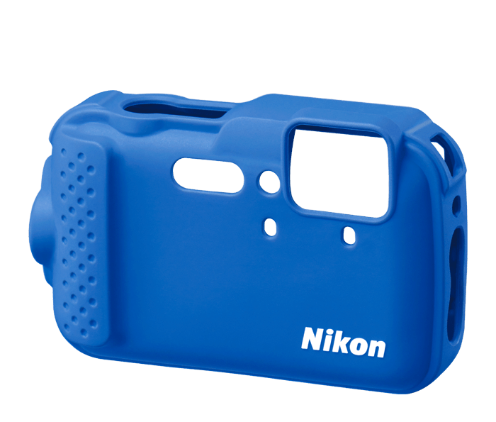 Nikon CF-CP001 Silicon Jacket (Blue) | COOLPIX Compact Camera ...