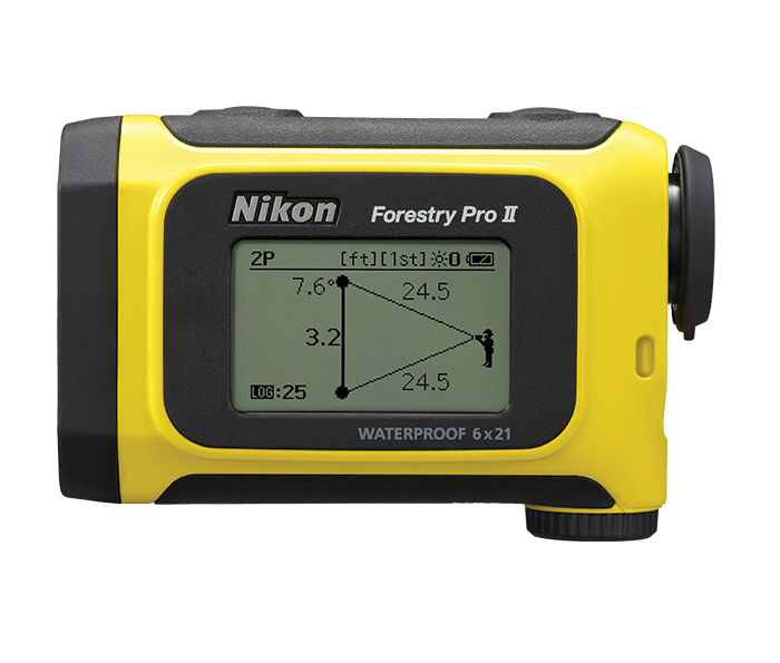Nikon Forestry Pro II Laser Rangefinder/Hypsometer | Rangefinders ...