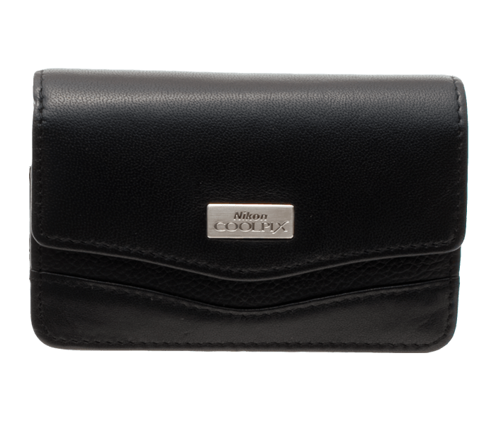 Nikon Coolpix Black Leather Case Coolpix Compact Camera Accessories