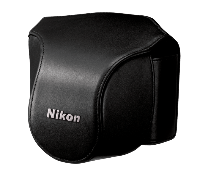Nikon CB-N1000SC Black Leather Body Case Set | Accessories | Nikon USA
