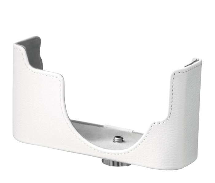 Nikon CB-N1000 White Leather Body Case | Nikon 1 Camera Accessories ...
